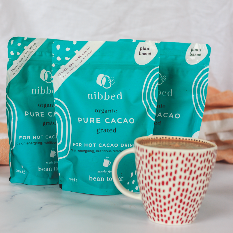 x3 organic grated pure cacao bundle | Nibbed Cacao